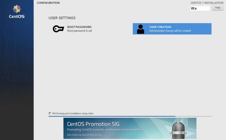Linuxでサーバー構築 | CentOS7.9 ; OS インストール